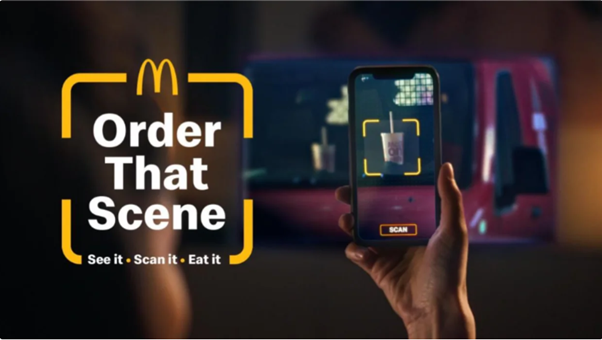 Creative commerce campaigns featuring ordering